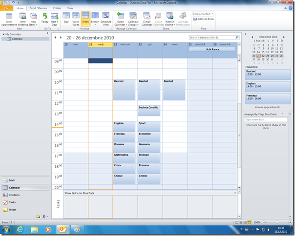 Time Management – Outlook & Calendar